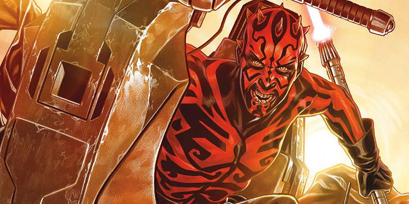 EXCLUSIVE: Darth Maul Attacks in Mark Brooks Variant Cover | CBR