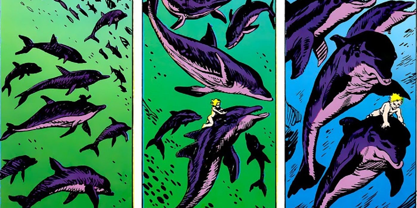 Was Aquaman Seriously Raised By Dolphins? | CBR