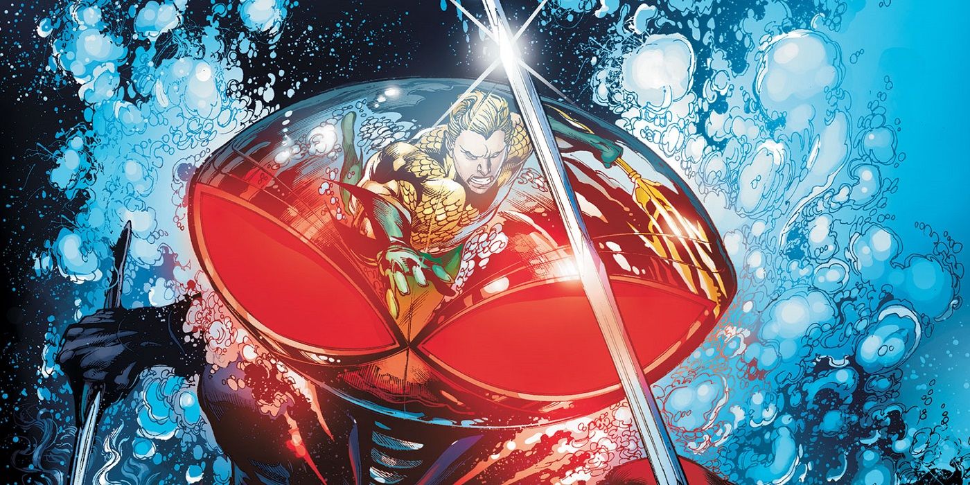 When Did We First See What Black Manta Looked Like Under That Mask?