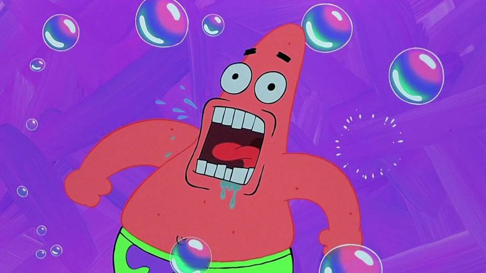 Tomt Meme Angry Patrick Rtipofmytongue