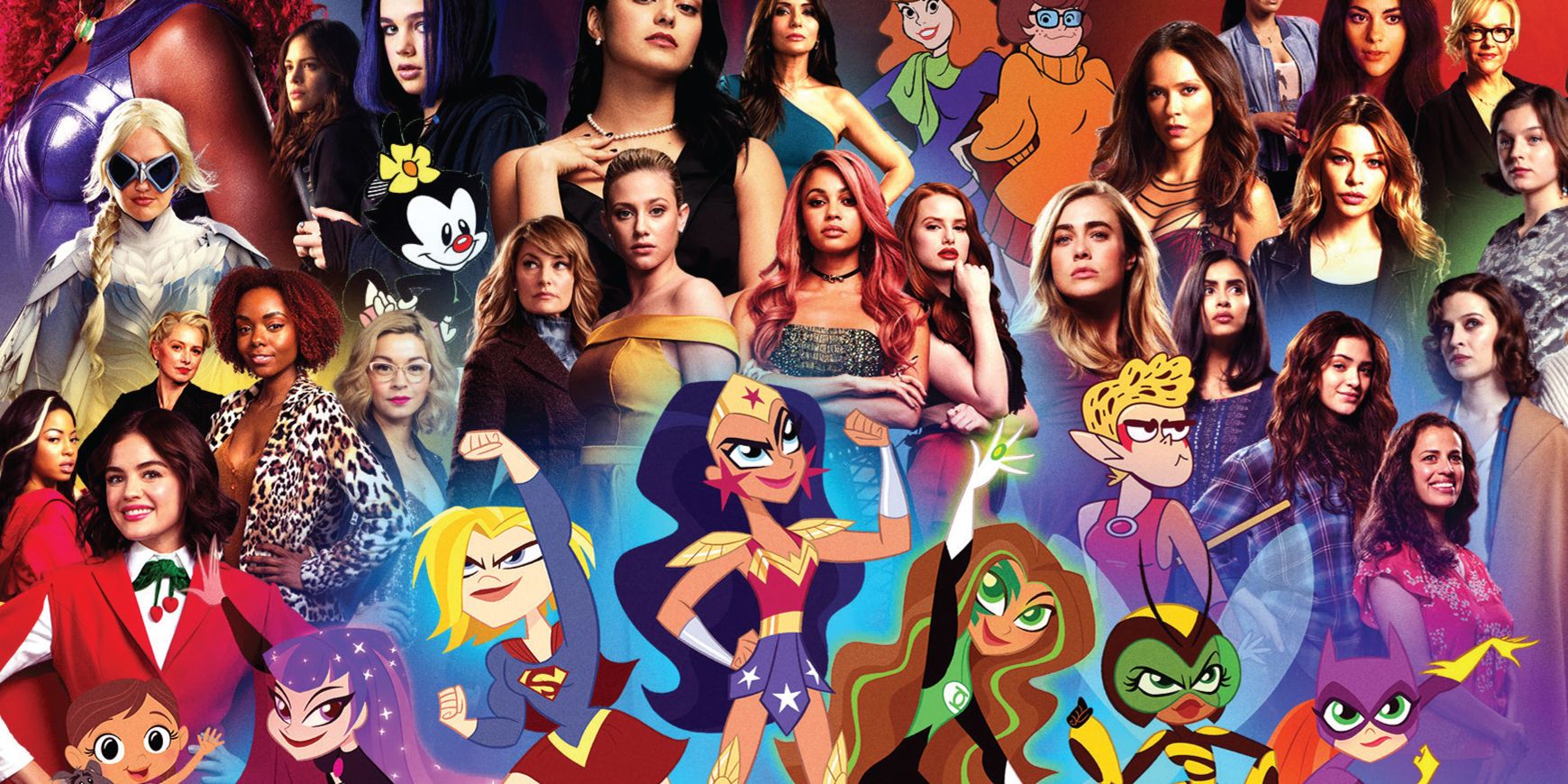 SDCC 2019 TV Guide Covers Celebrate the Women of Warner Bros. Television