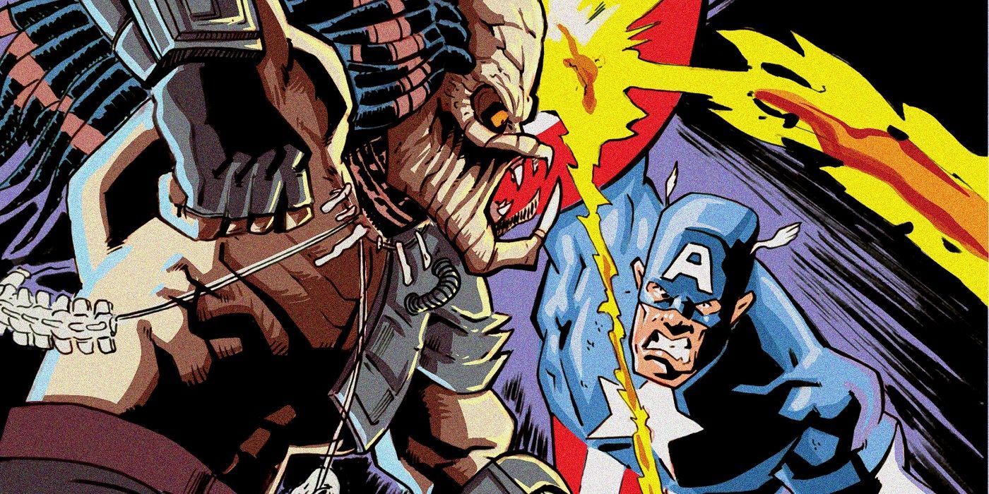 Line it is Drawn: Marvel vs. Aliens vs. Predator | CBR