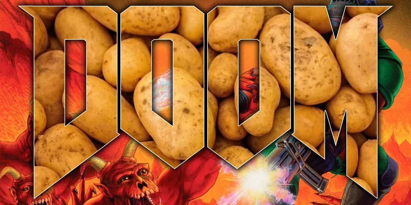 WATCH: DOOM Runs on a Calculator Powered by Old Potatoes | CBR