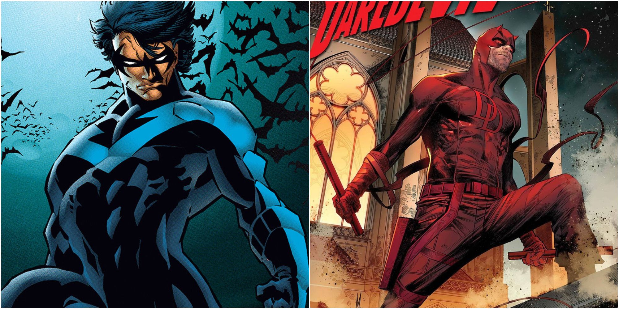 5 Ways Nightwing Is The Best Street Level Hero (& Why It's Daredevil)