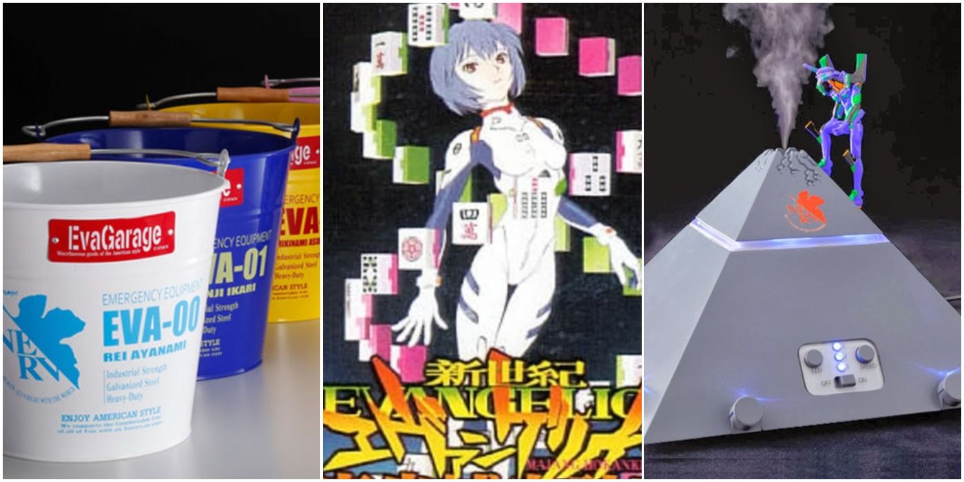 The Evangelion Bucket & 9 Weirdest NGE Branded Products, Ranked