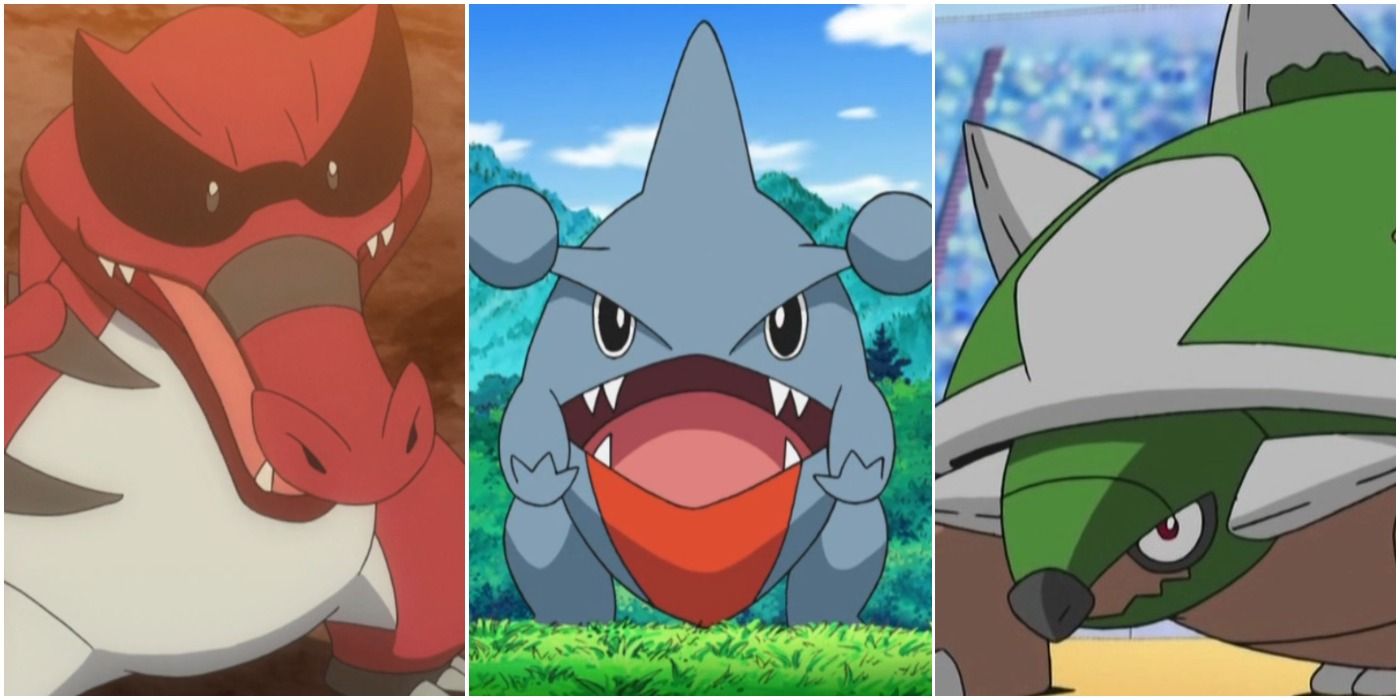 Pokémon: Every Ground-Type Ash Has Owned In The Anime, Ranked