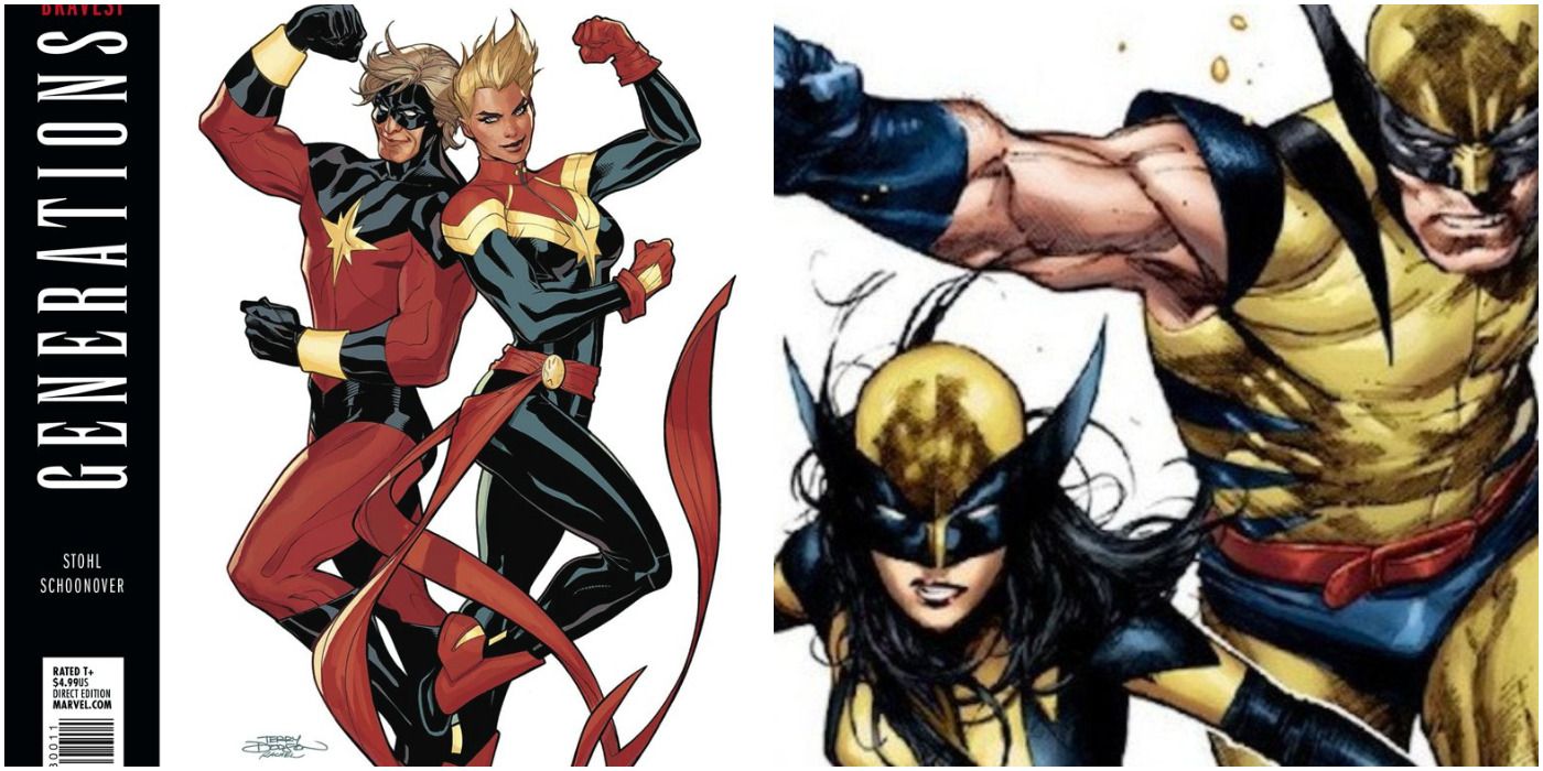 Marvel: 10 Superhero Aliases That Have Been Assumed By Both Males & Females