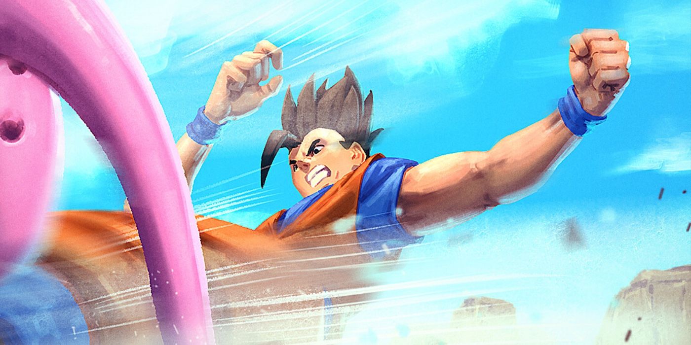 Gohan Takes on Buu in Hard-Hitting Dragon Ball Z Fan Art | CBR