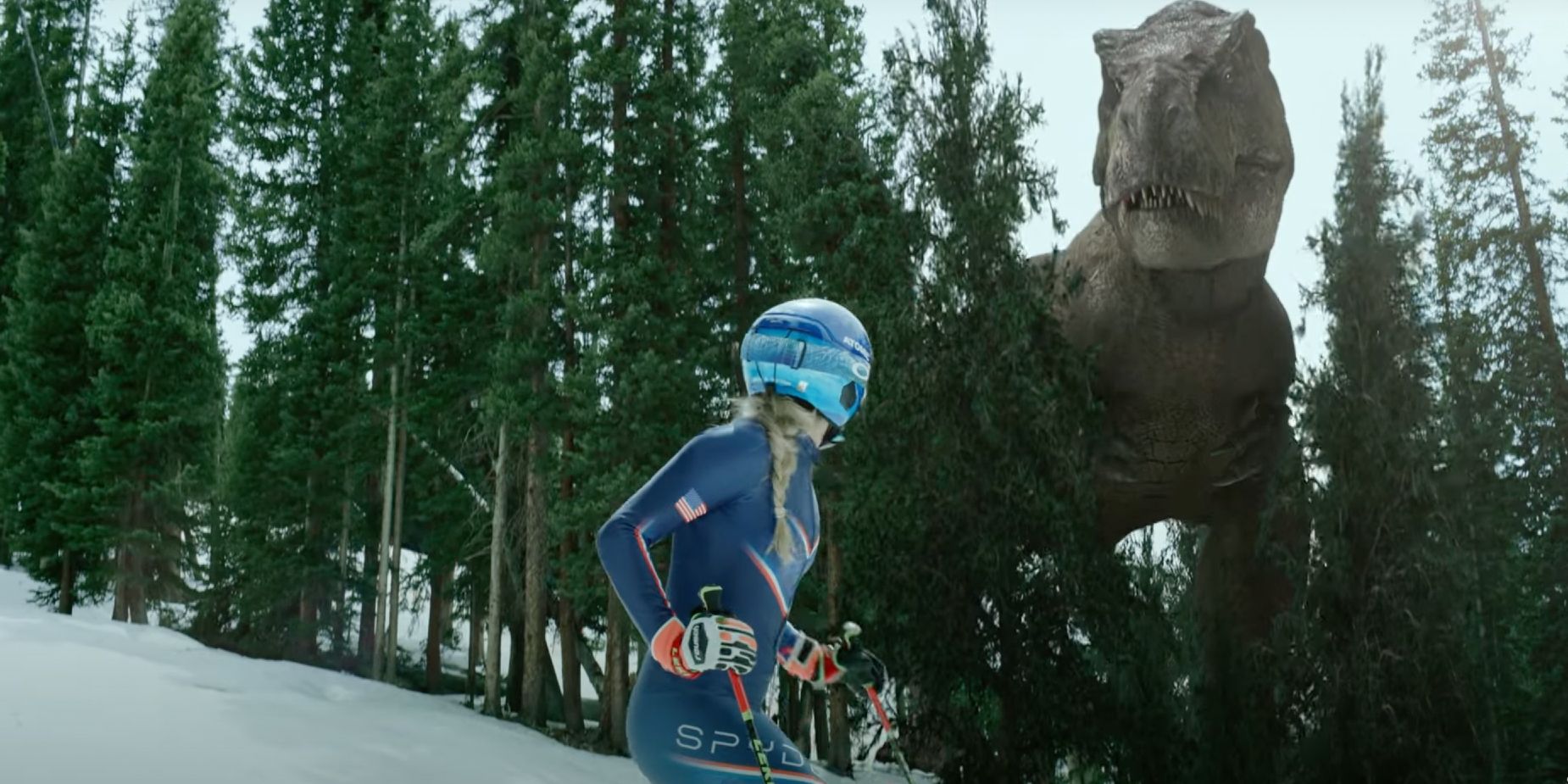 Jurassic World: Dominion Promo Sinks Its Teeth Into the Winter Olympics