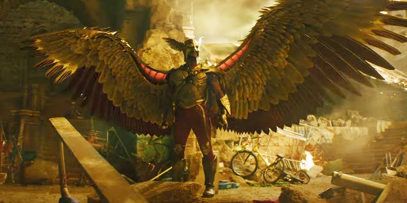 DC Releases First Look at Black Adam's Hawkman, Doctor Fate | CBR