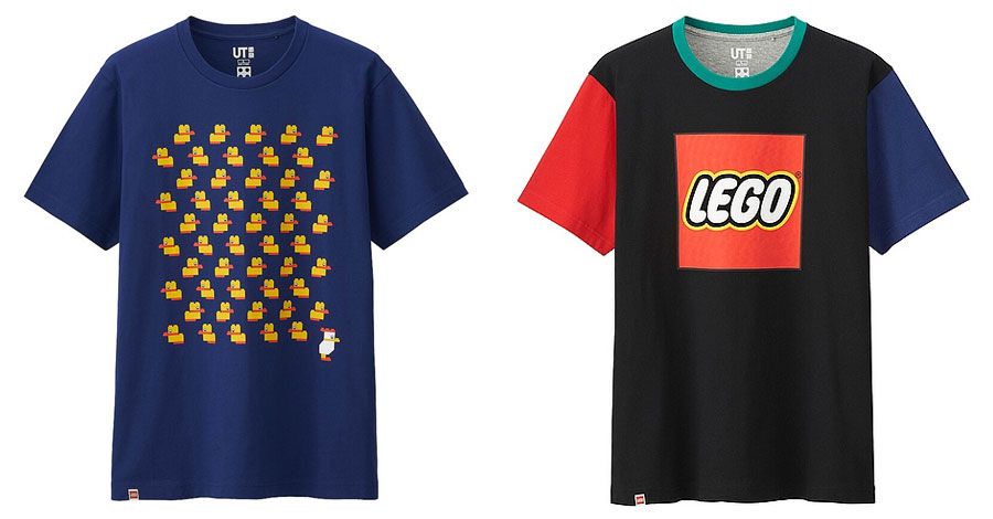 Wear your LEGO love on your sleeve with these official T-shirts