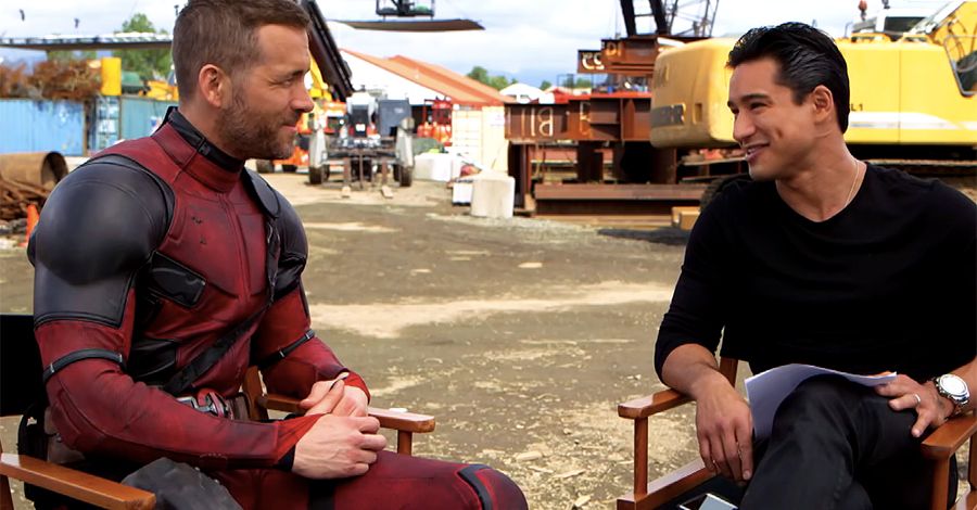 Detailed Look At Deadpool's Suit Revealed In "Extra" Set Visit