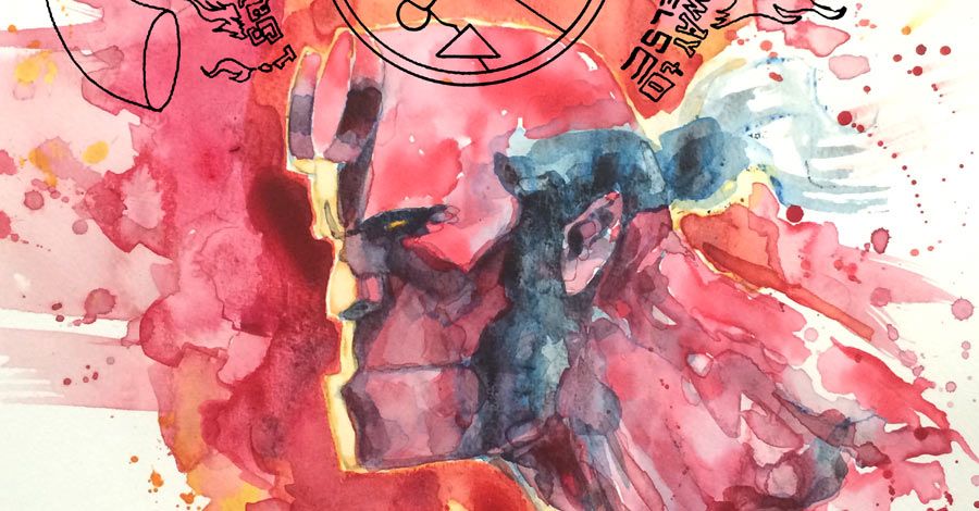 EXCLUSIVE: David Mack Brings Signature Style to "Hellboy and the BPRD ...