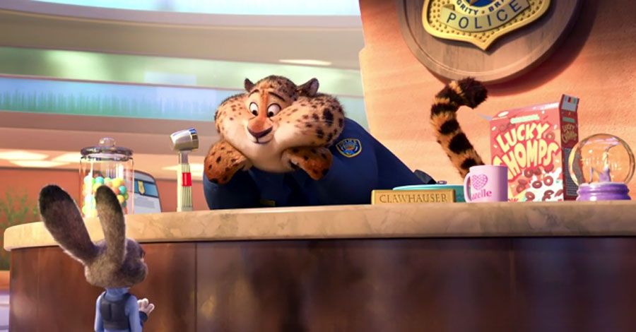 Disney Introduces Officer Clawhauser in New 'Zootopia' Clip | CBR Disney Introduces Officer Clawhauser in New 'Zootopia' Clip | CBR